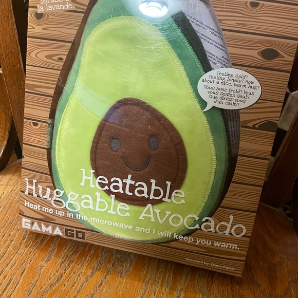 Gammago | Other | Bitten Gammago Heatable Huggable Avocado Microwavable ...